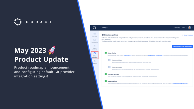May 2023 Product Update 🚀